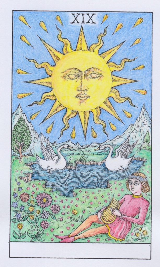 The Rose Tarot Sun – Llewellyn Unbound